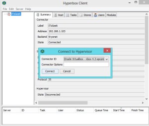 Manage VirtualBox Infrastructure with Hyperbox