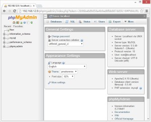 Install phpMyAdmin on Ubuntu 14.10