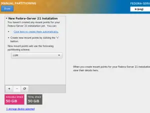 Fedora Server 23 Installation - Step by Step with screen shot