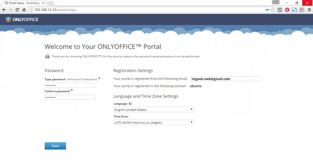 Install ONLYOFFICE - Open-Source Web Based Office Suite