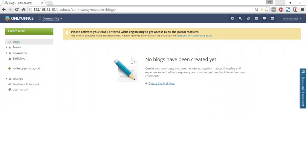 Install ONLYOFFICE - Open-Source Web Based Office Suite