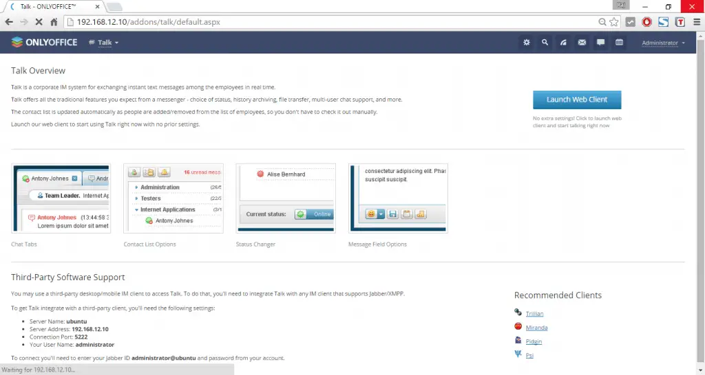 Install ONLYOFFICE - Open-Source Web Based Office Suite