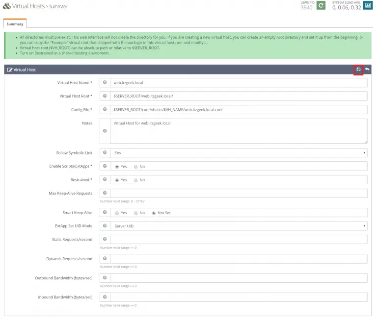How to Create Virtual Hosts in OpenLiteSpeed Web Server