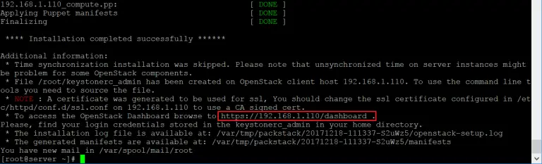 OpenStack Pike - Single Node OpenStack Installation on CentOS 7 / RHEL 7