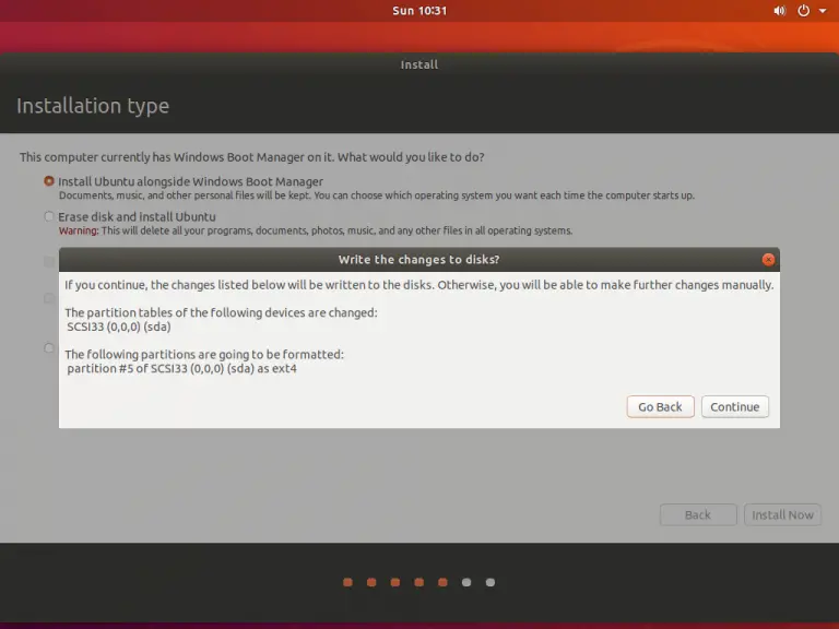 How to Install Ubuntu 18.04 Alongside With Windows 10 or 8 in Dual Boot