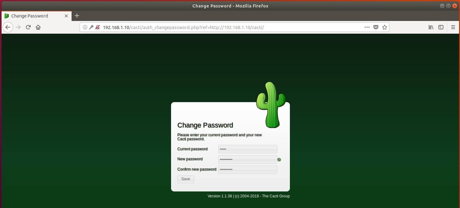 How To Install Cacti On Ubuntu 1804 Lts Bionic Beaver 6948