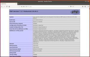 How To Install Linux, Apache, MariaDB, PHP (LAMP Stack) on Ubuntu 18.04