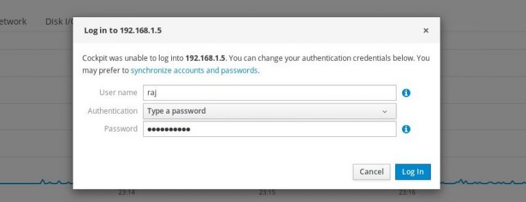 How To Install Cockpit On Centos 7 Rhel 7 And Fedora 28 Centos Redhat