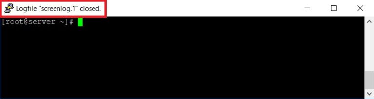How To Use Linux Screen Command - Linux - ITzGeek