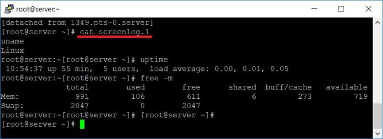 How To Use Linux Screen Command - Linux - ITzGeek