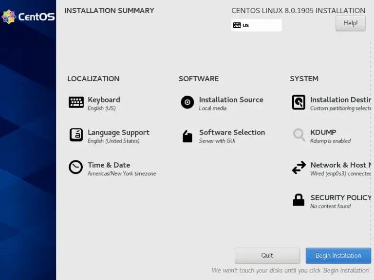 Step by Step Guide To Install CentOS 8 (With Screenshots)