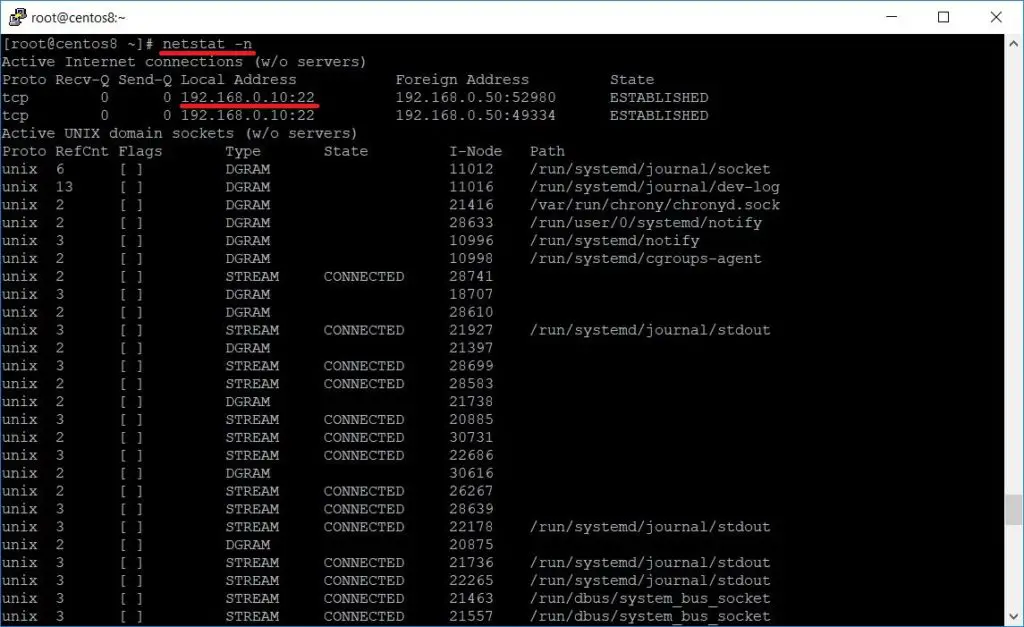 netstat Command not found on CentOS 8 / RHEL 8 - Quick Fix - | ITzGeek