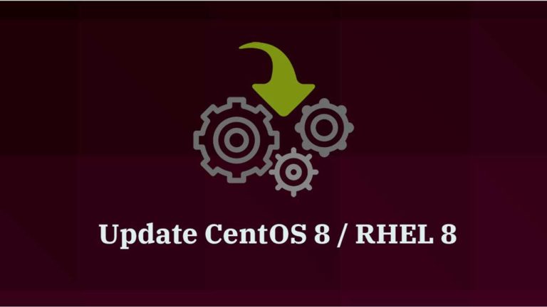 How To Update CentOS 8 / RHEL 8 | ITzGeek