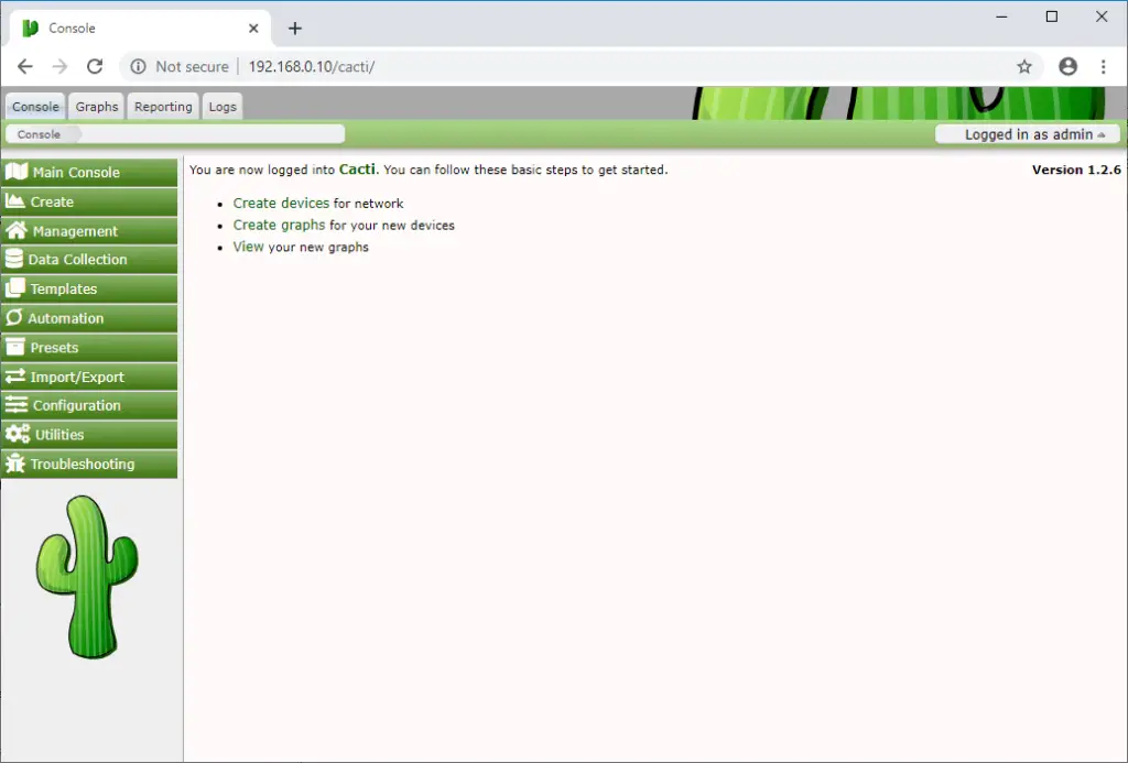 How To Install Cacti on CentOS 7 / RHEL 7 - A Network Monitoring Tool