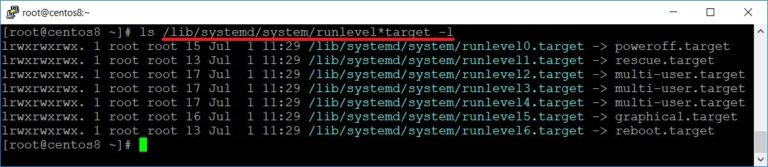 How To Change Current/Default Runlevel in CentOS 8 / RHEL 8 | ITzGeek
