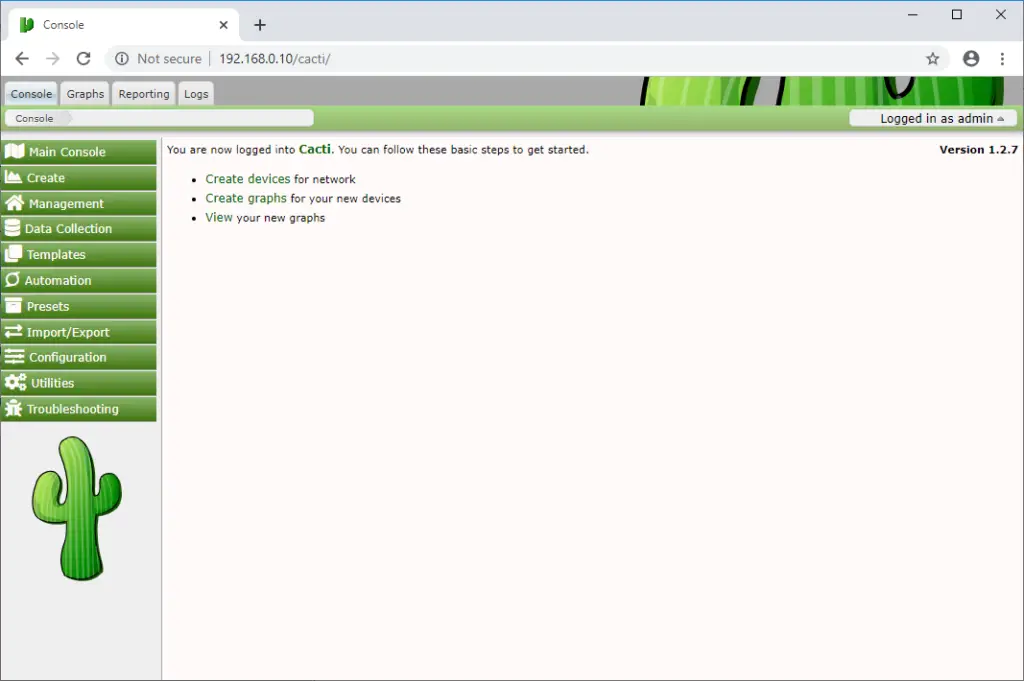 How To Install Cacti on Debian 10 / Debian 9 - A Monitoring Tool