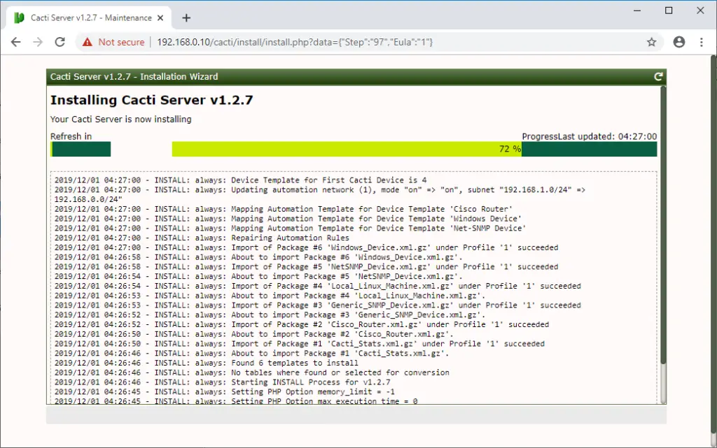 How To Install Cacti On Debian 10 Debian 9 A Monitoring Tool