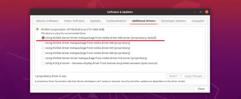 How To Install Nvidia Drivers On Ubuntu 20.04 / Ubuntu 18.04 | ITzGeek