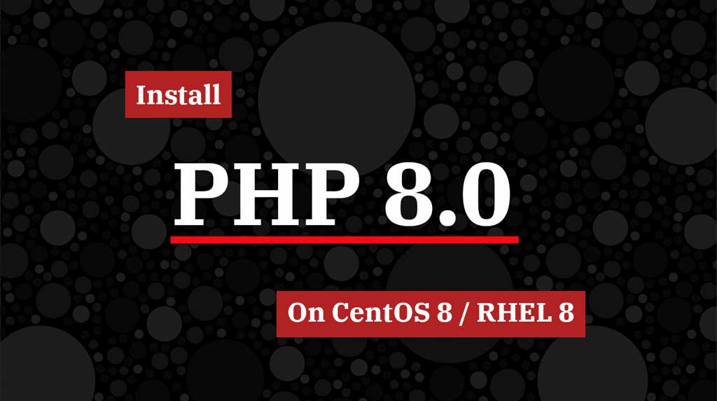 How To Install Php 8 0 On Centos 8 Rhel 8 Itzgeek