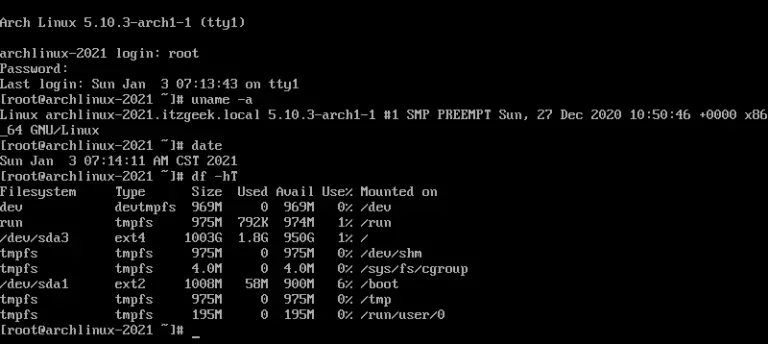 How to Install Arch Linux 2022 [Step by Step Guide] | ITzGeek