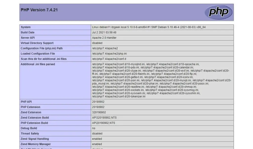 How To Install Apache Mariadb Php Lamp Stack On Debian 11