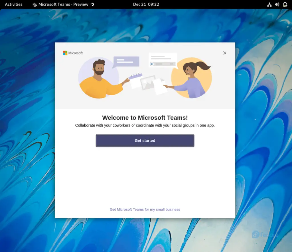 How to Install Microsoft Teams on Fedora 35 / Fedora 34 | ITzGeek