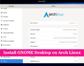 How To Install GNOME GUI on Rocky Linux 8 / CentOS 8 / RHEL 8 | ITzGeek