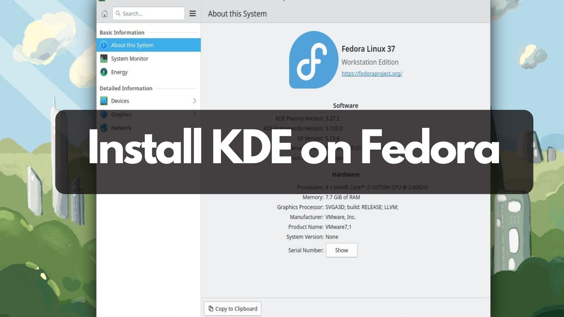 How to Install KDE Plasma Desktop on Fedora 37 / Fedora 36