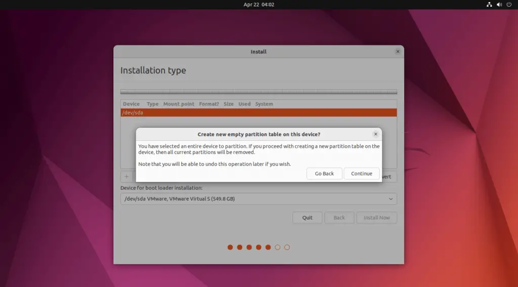 How to Install Ubuntu 22.04 LTS (Jammy Jellyfish) On UEFI and Legacy ...