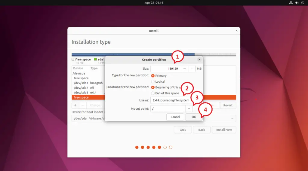 How to Install Ubuntu 22.04 LTS (Jammy Jellyfish) On UEFI and Legacy ...