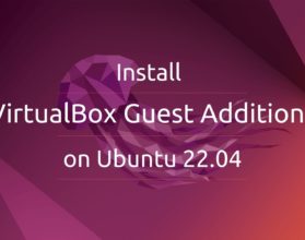 Manage VirtualBox with phpVirtualBox (Web Based Interface)