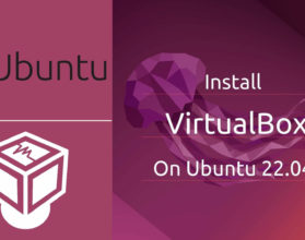Manage VirtualBox with phpVirtualBox (Web Based Interface)